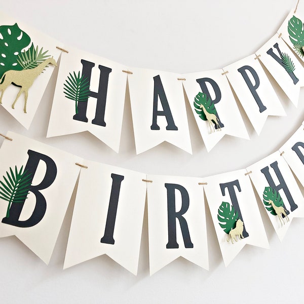 Safari Banner - Etsy