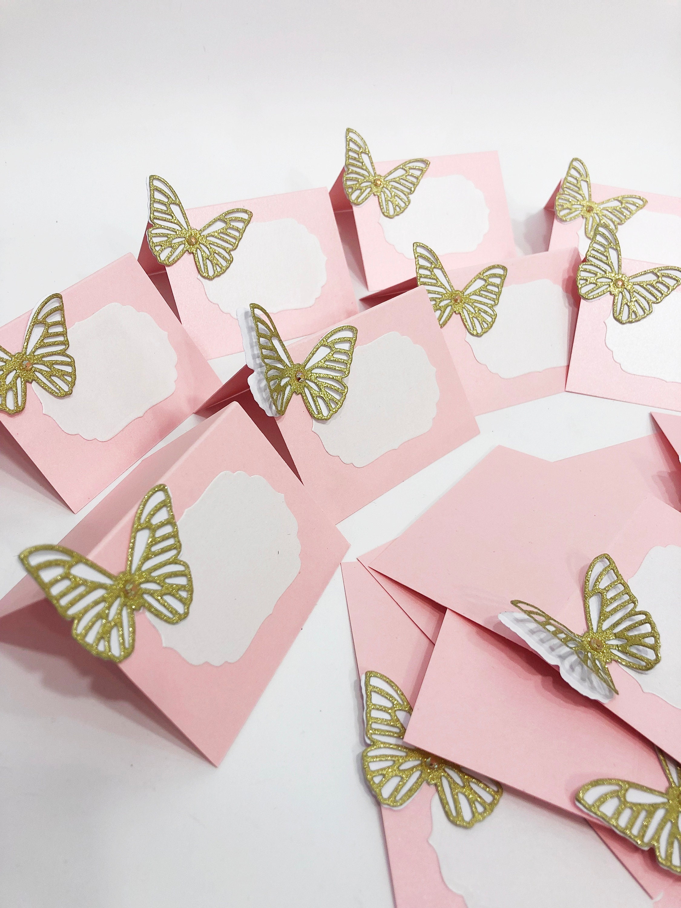 BUTTERFLY Party Decorations Butterfly Food Labels Butterfly - Etsy