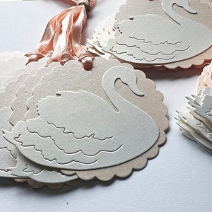 Swan Party Favors. Swan Thank You Tags. Swan Princess Decorations. Swan ...