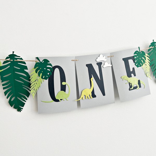 Dinosaur Banner - Etsy