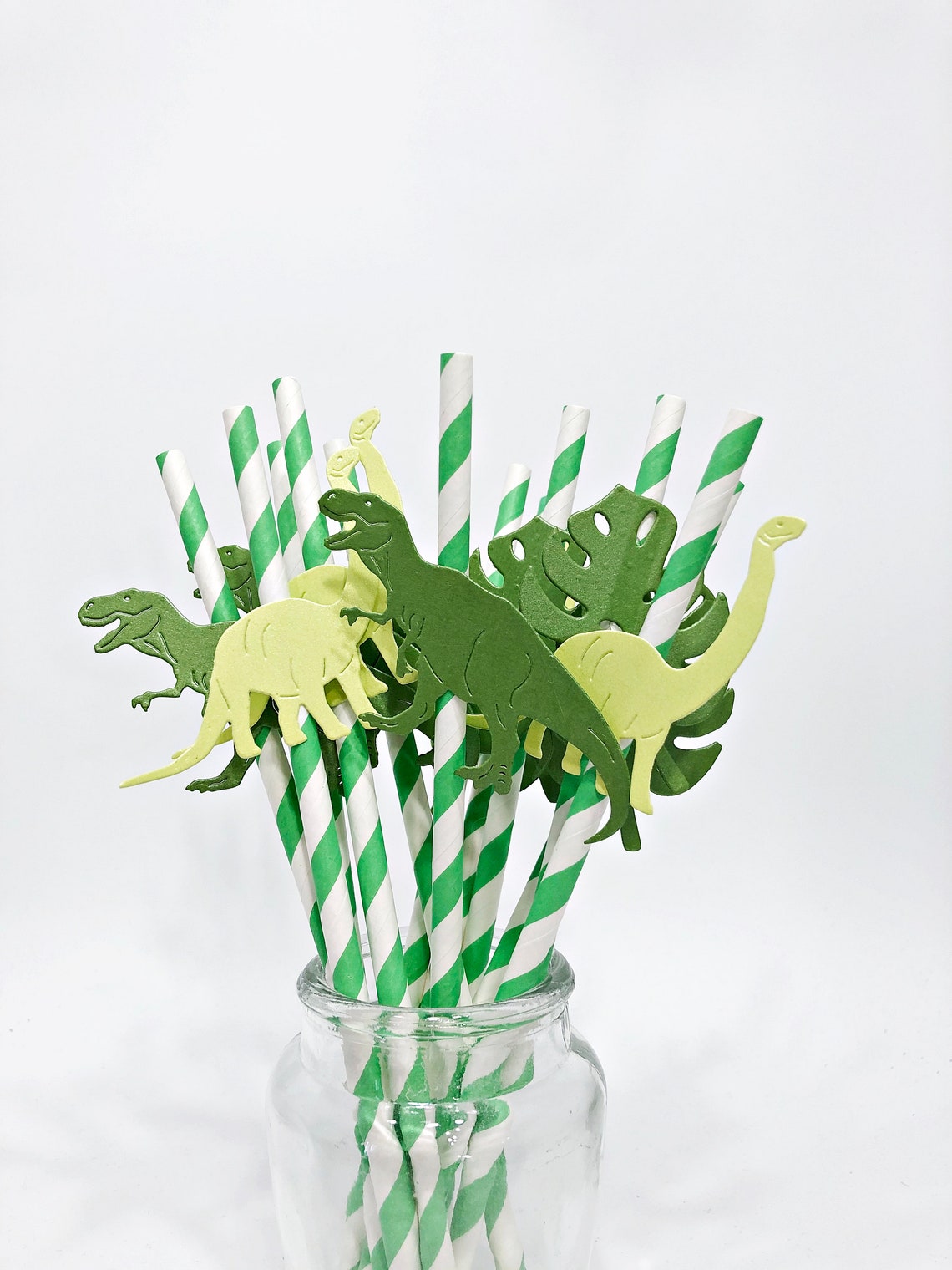 Dinosaur Party Straws Dinosaur Birthday Party Decoration | Etsy