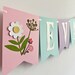 Wildflower Birthday Decorations Flower Happy Birthday Banner Wild ...