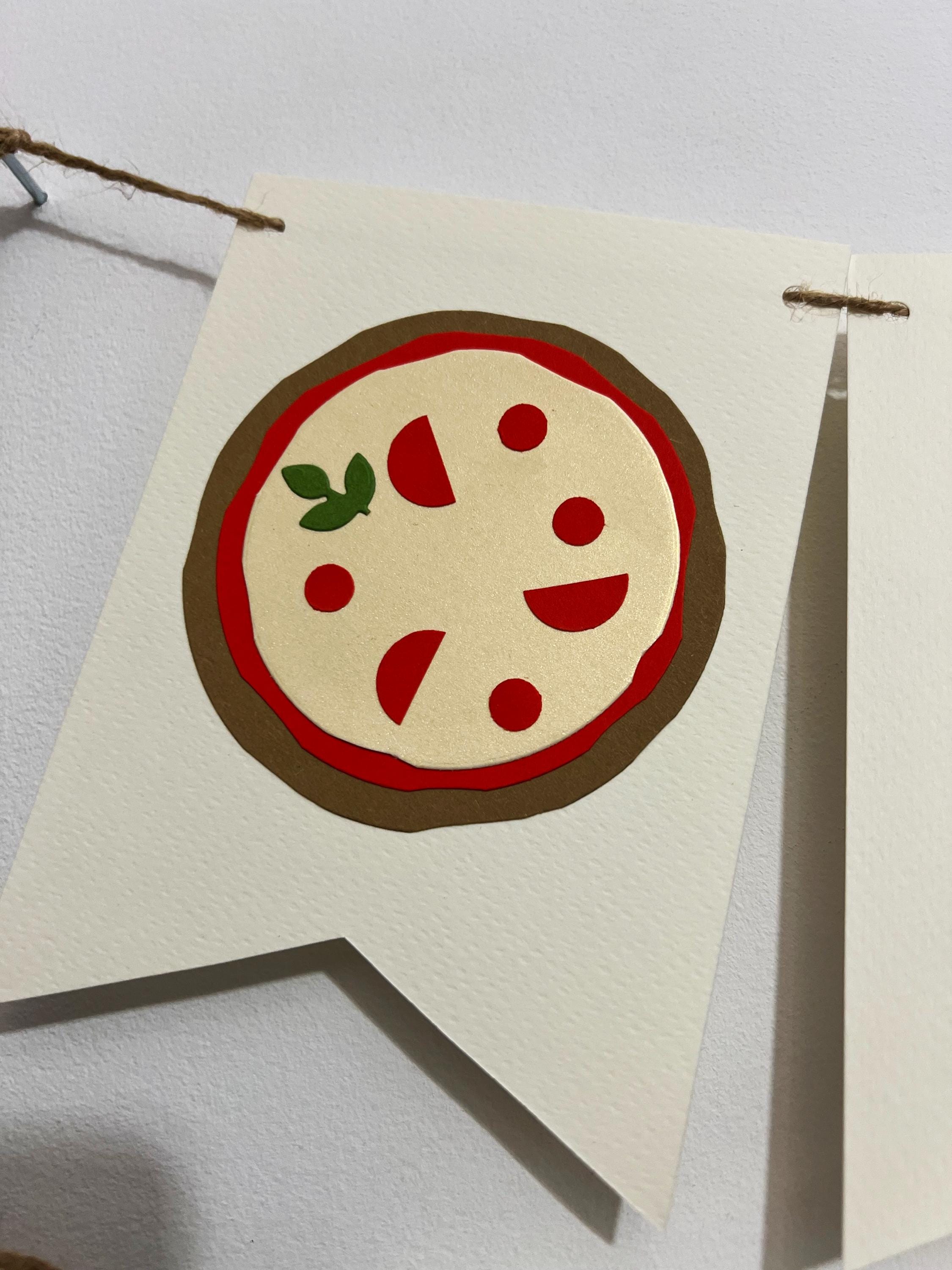 Pizza 1st Birthday Party Decor - Pizza Party Cake Topper Pizza Cake ...