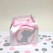 Elephant Favor Box Pink Grey Elephant Baby Shower Gift Boxes | Etsy