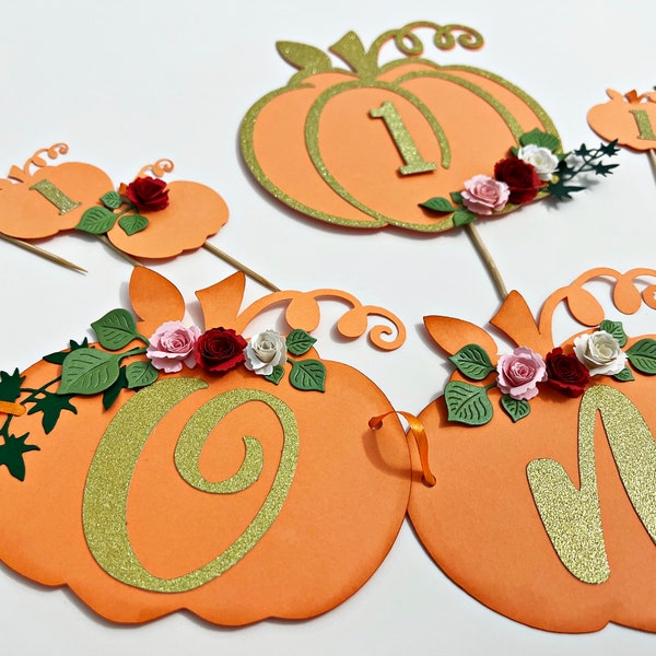 Pumpkin 1st Birthday - Etsy
