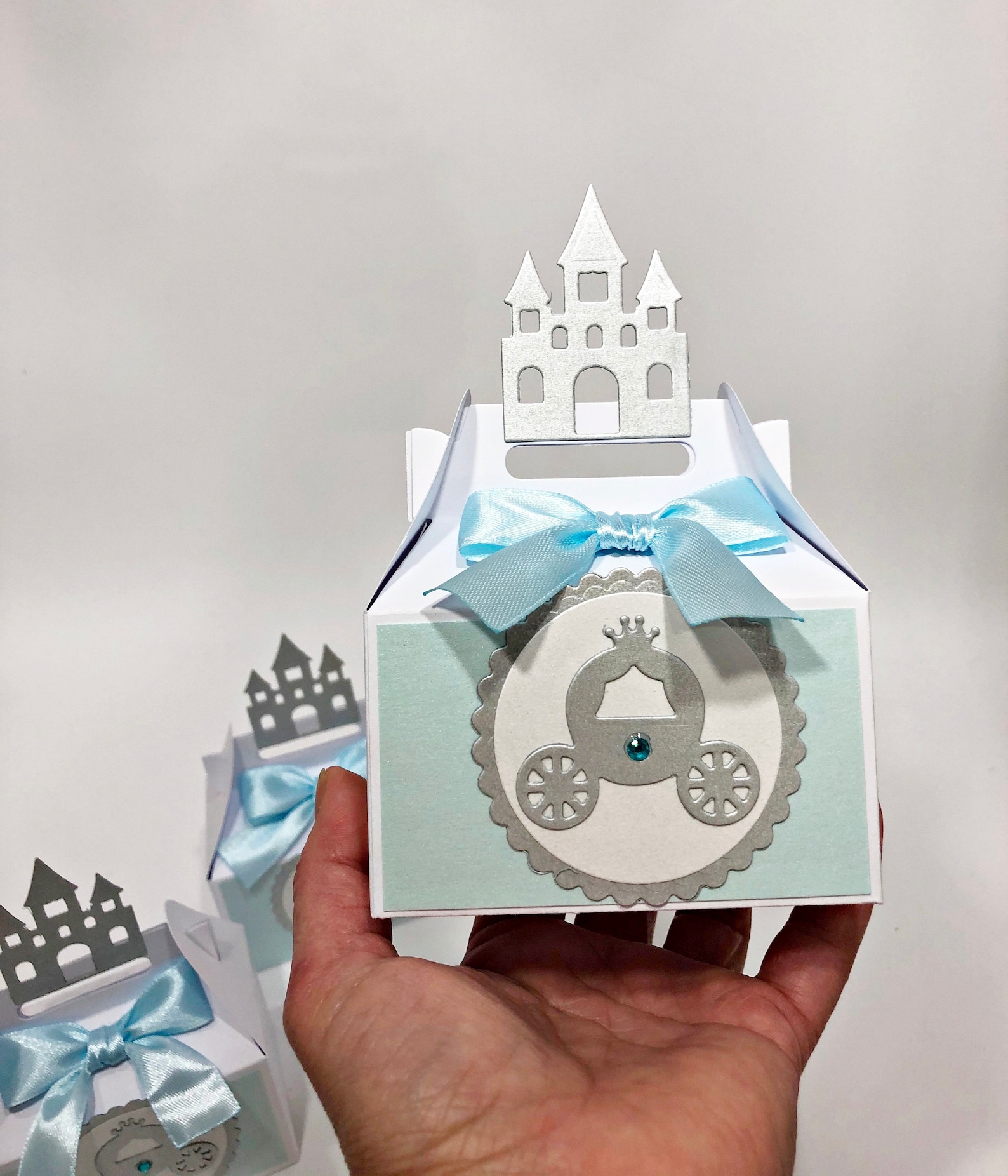 Cinderella Birthday Favor Boxes, Princess Birthday Favor Boxes ...