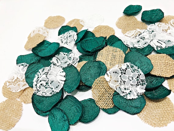 Burlap And Green Wedding