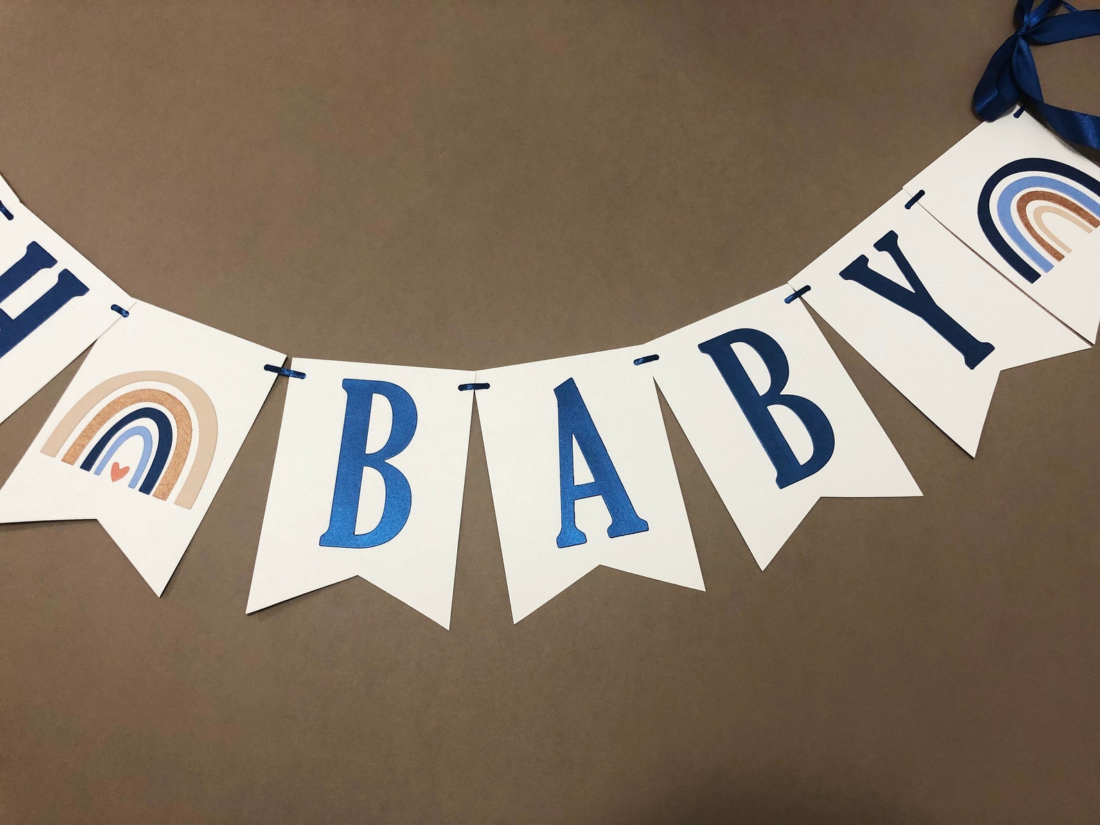 Boho Rainbow Baby Shower Decorations Oh Baby Baby Shower | Etsy