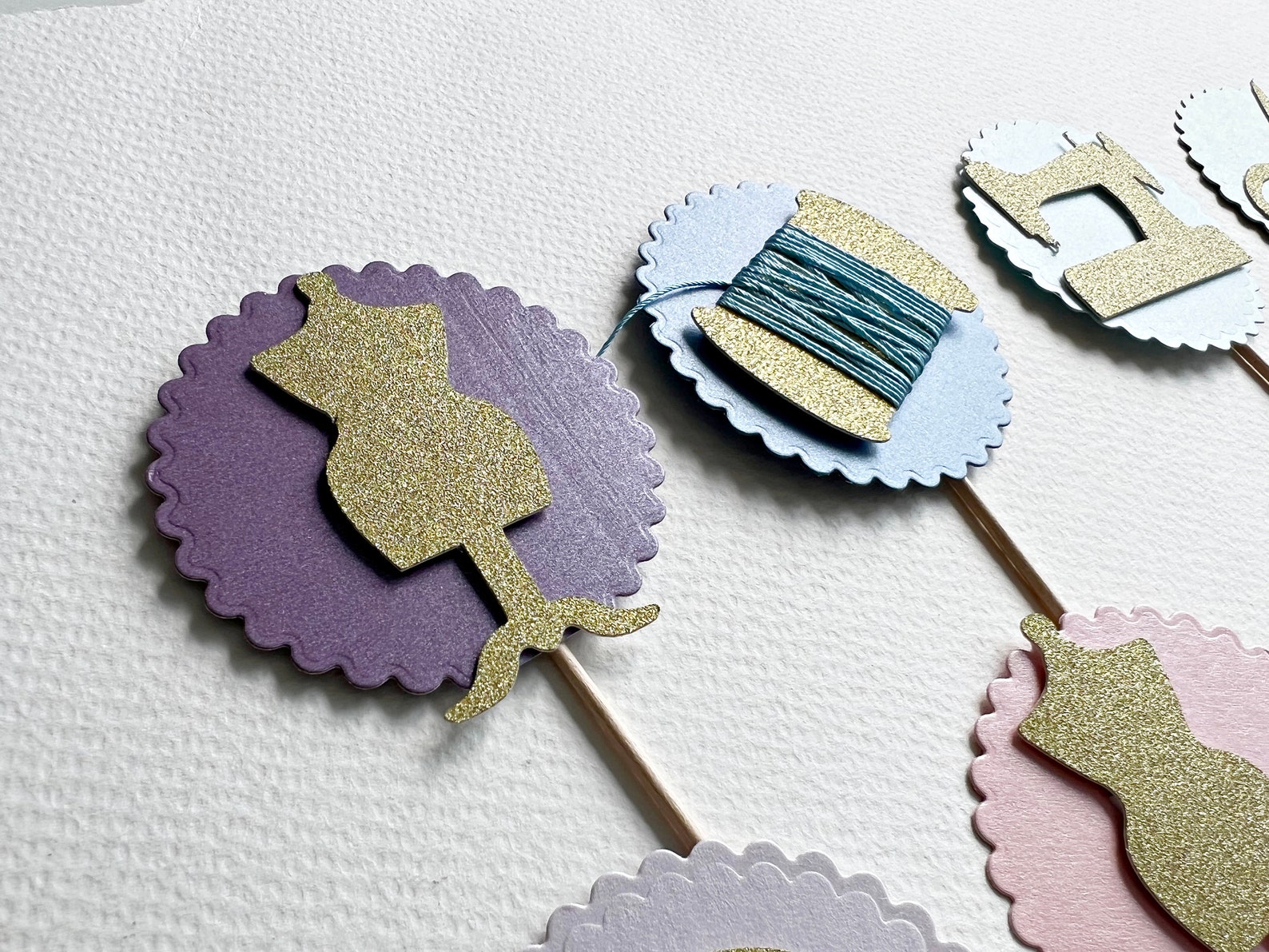 Sewing Party Decorations - Cute as a Button Birthday Party. Sew Cute ...