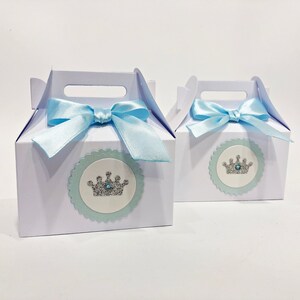 Princess Crown Tiara Favor Boxes-pink Gold Princess Favor Box-princess ...