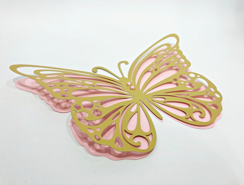 Large Paper Butterfly - Single Extra Large Butterfly Backdrop Prop ...