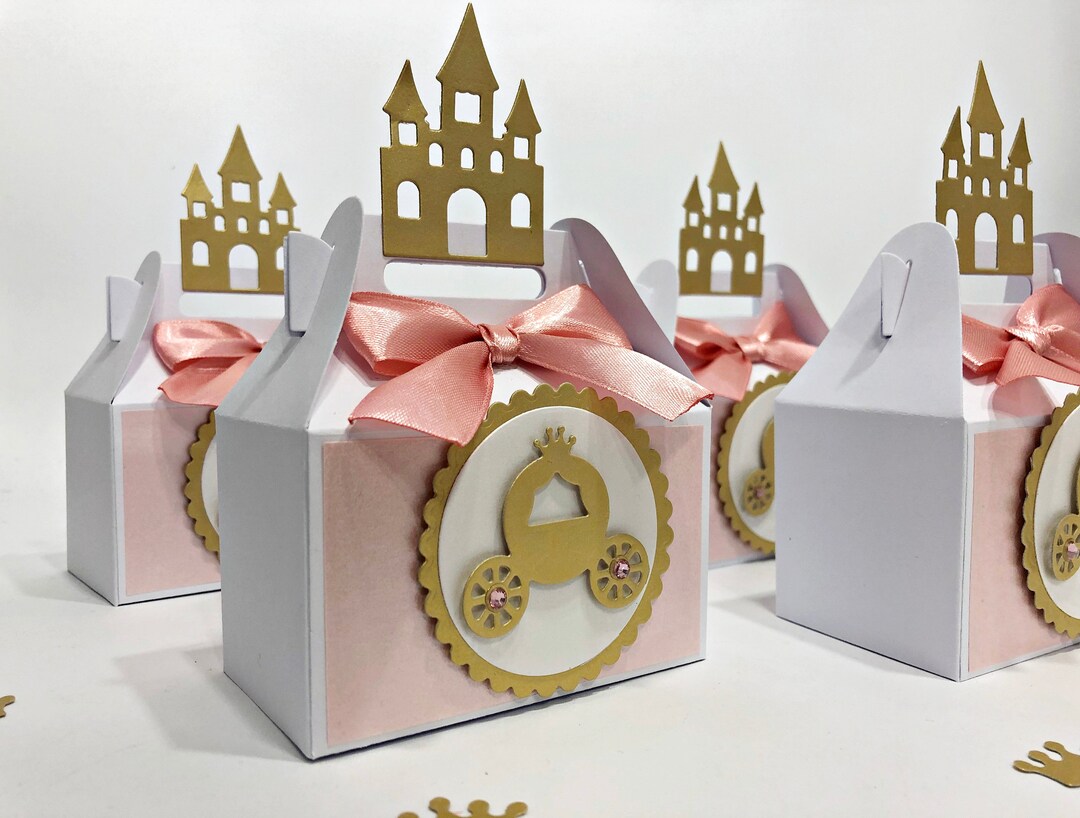 Princess Favor Boxes - Princess Baby Shower Favor Boxes. Princess Party ...