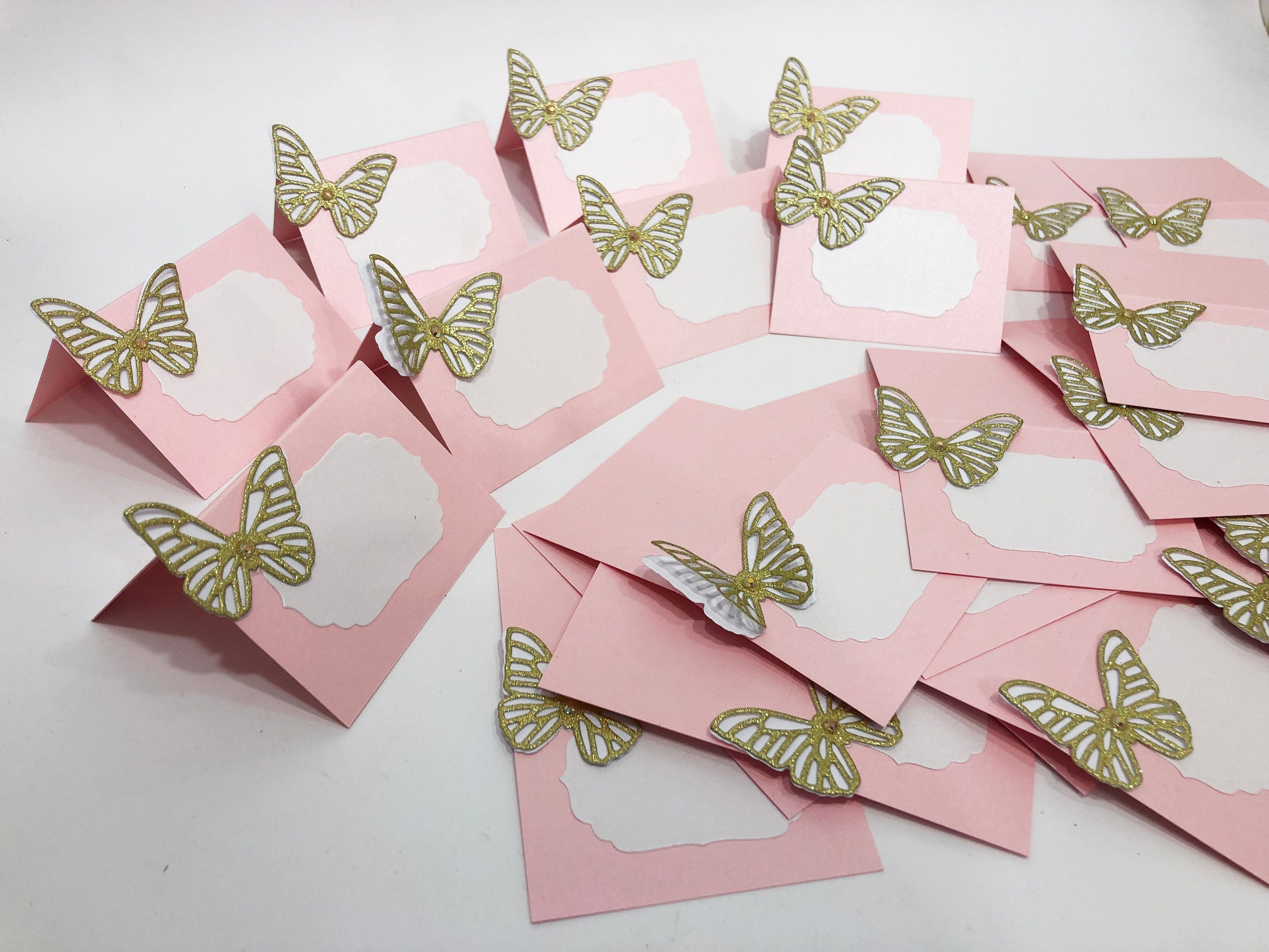 BUTTERFLY Party Decorations Butterfly Food Labels Butterfly - Etsy