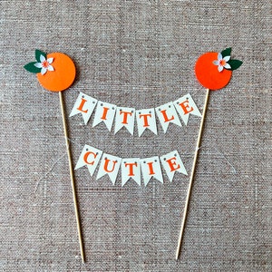 Little Cutie Cake Topper - Little Cutie Baby Shower Cake Decoration ...