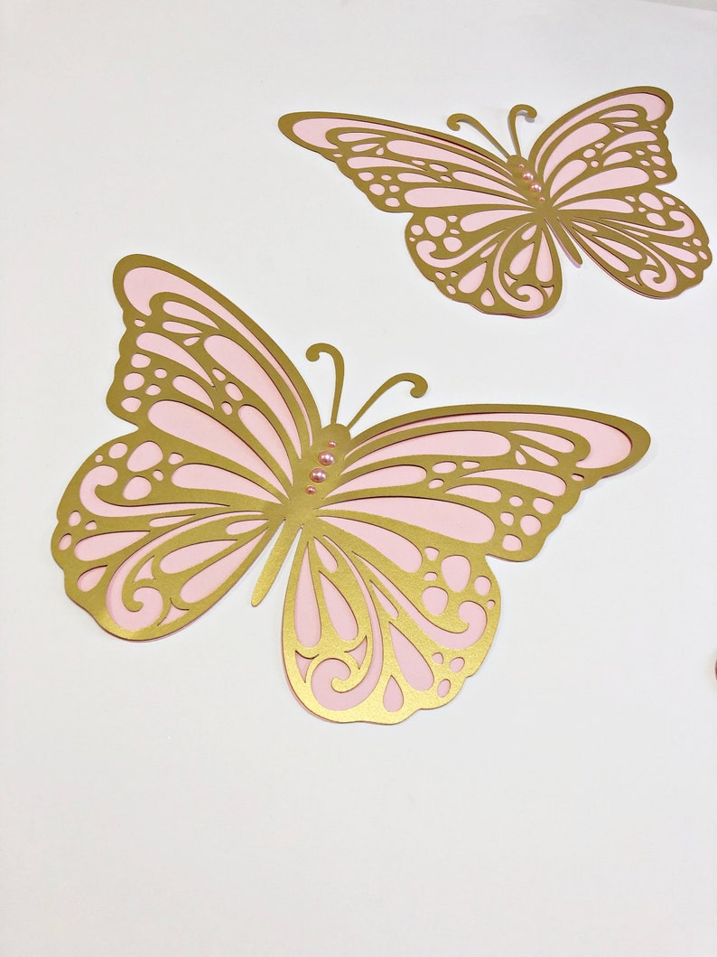 Large Paper Butterfly - Single Extra Large Butterfly Backdrop Prop ...