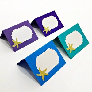Under the Sea Place Cards Under the Sea Party Decorations, Under the ...