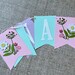 Wildflower Birthday Decorations Flower Happy Birthday Banner Wild ...