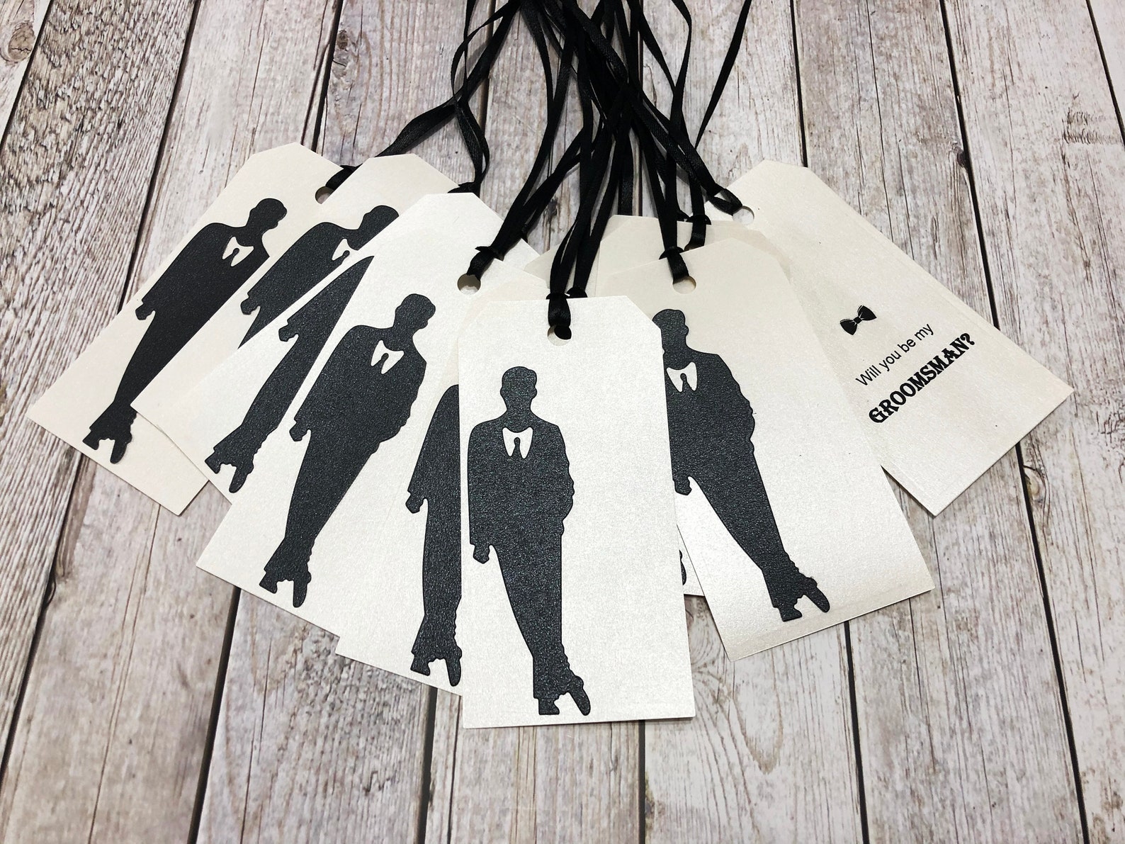 Will You Be My Groomsman Gift Tag, Best Man, Usher, Ring Bearer ...