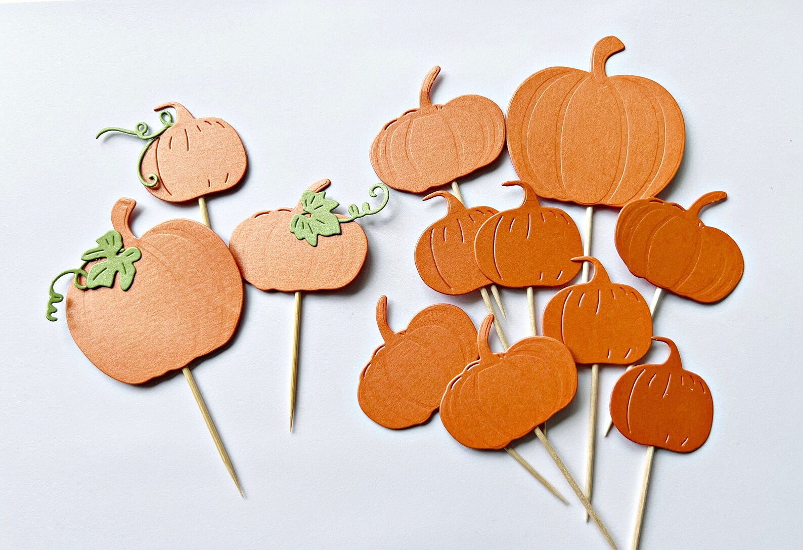 12 Pumpkin Cupcake Toppers Pumpkin Birthday Decorations. Fall Baby ...