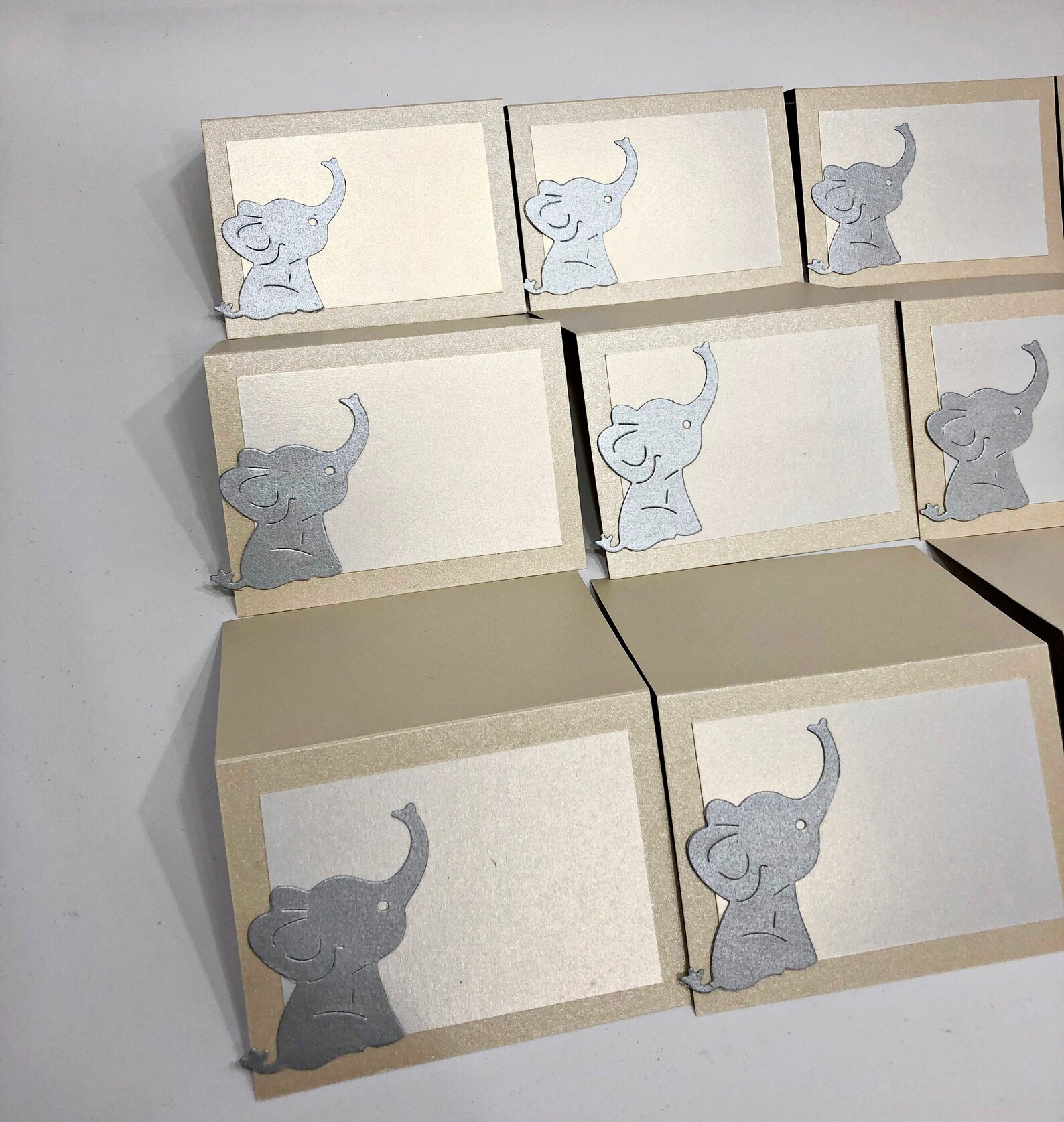 Elephant Food Labels. Elephant Baby Shower Decorations. | Etsy