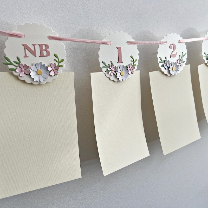 12 Month Banner - Etsy