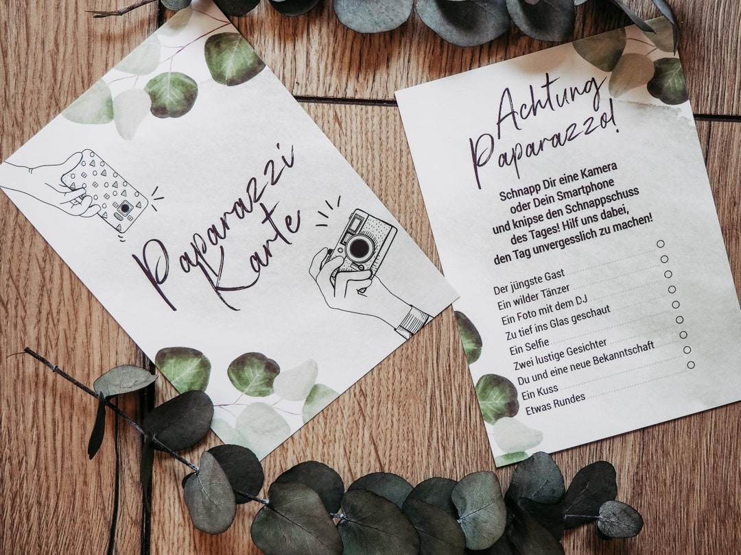 Paparazzi Map Wedding Wedding Game Deposit Photo Card Photo Game ...