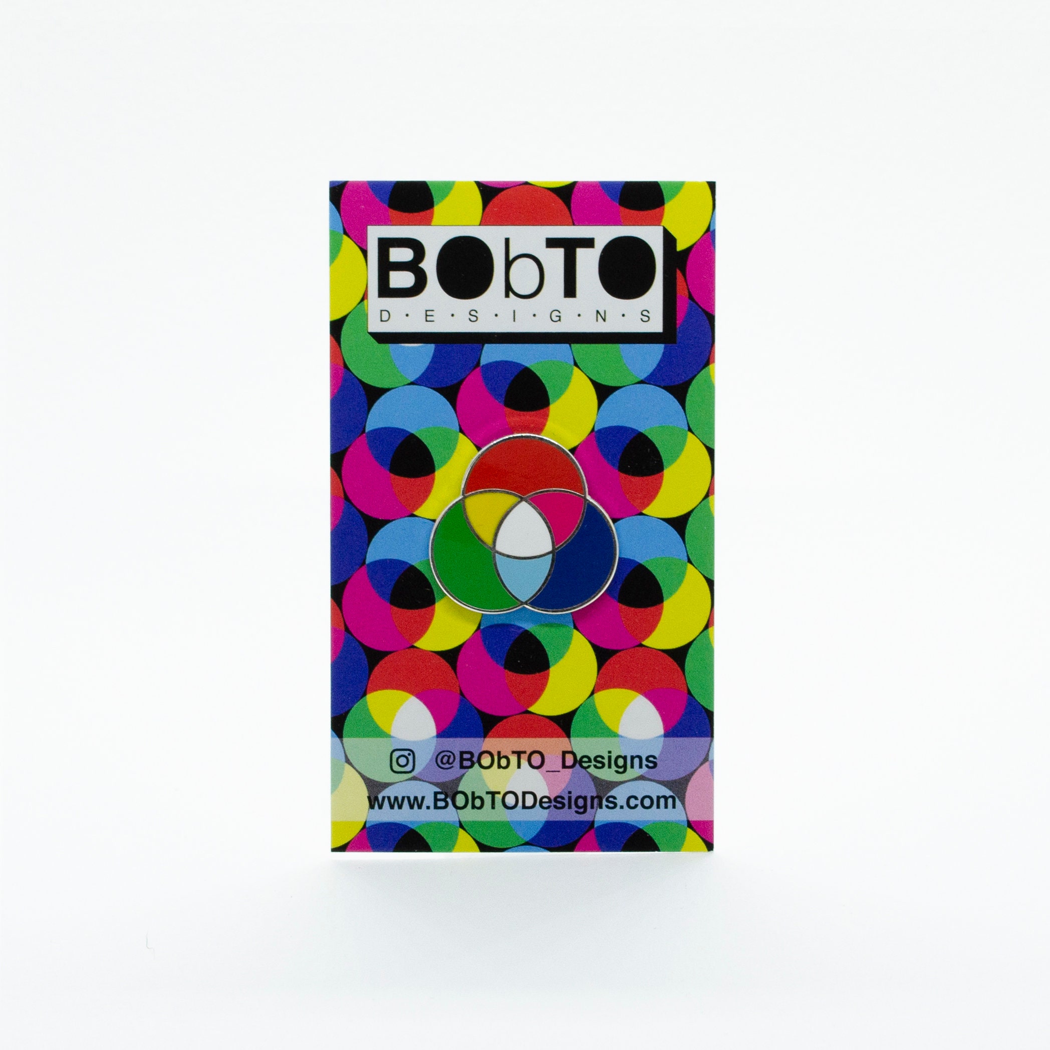 RGB Venn Enamel Pin - Etsy