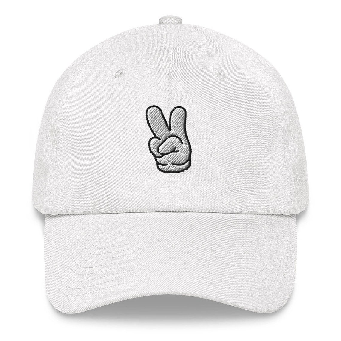 Cartoon Peace Dad Hat - Etsy