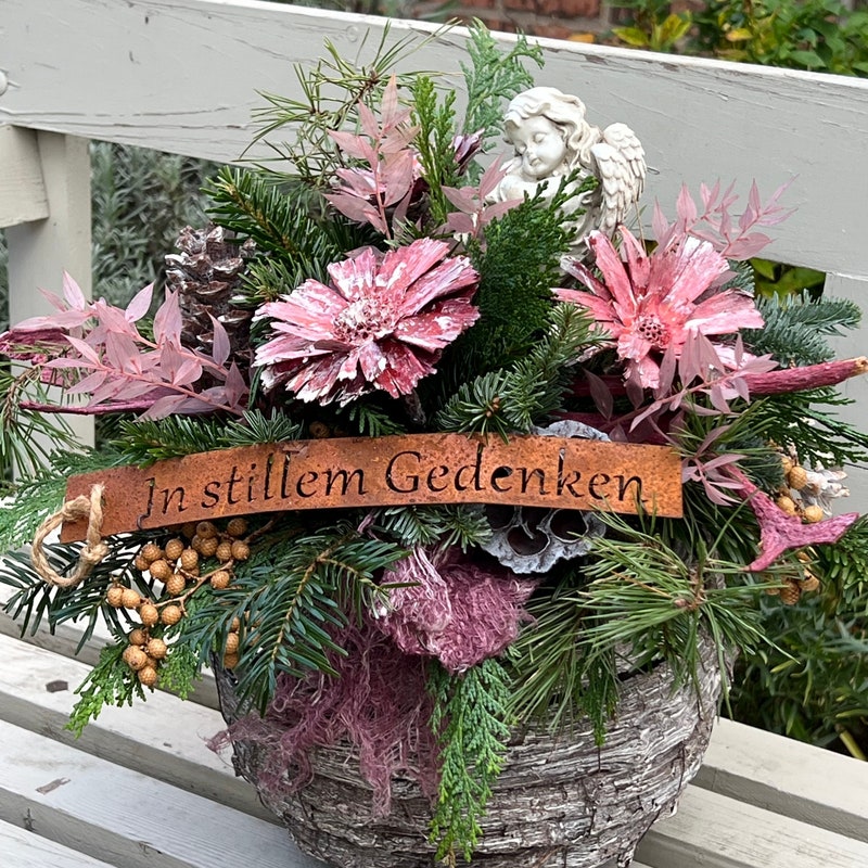 Grabgestecke zum totensonntag - Etsy.de