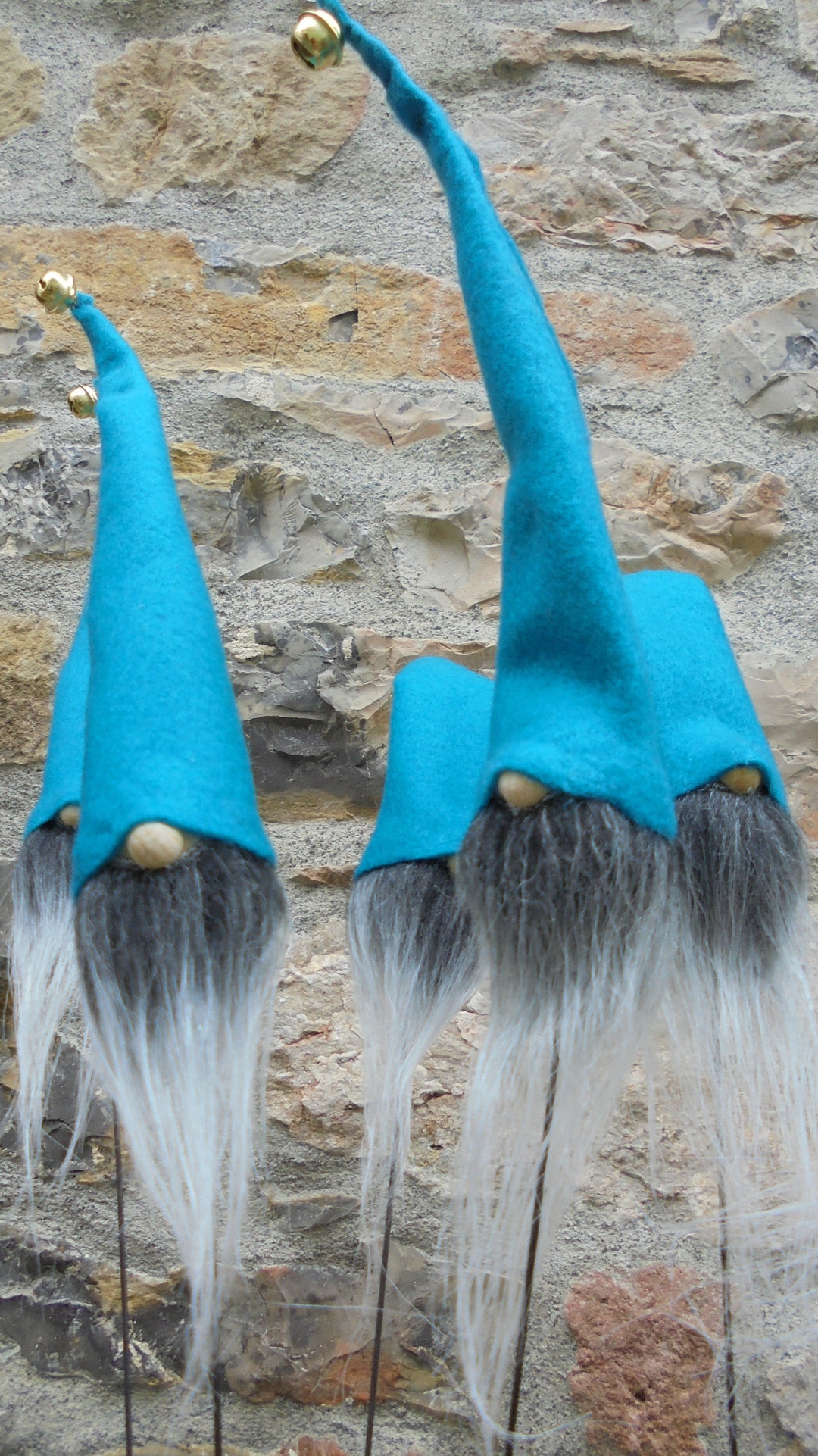 Elves in Blue With Plug-in Wire - Etsy