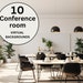 Conference Room Zoom Background | Zoom Background Office | Zoom ...