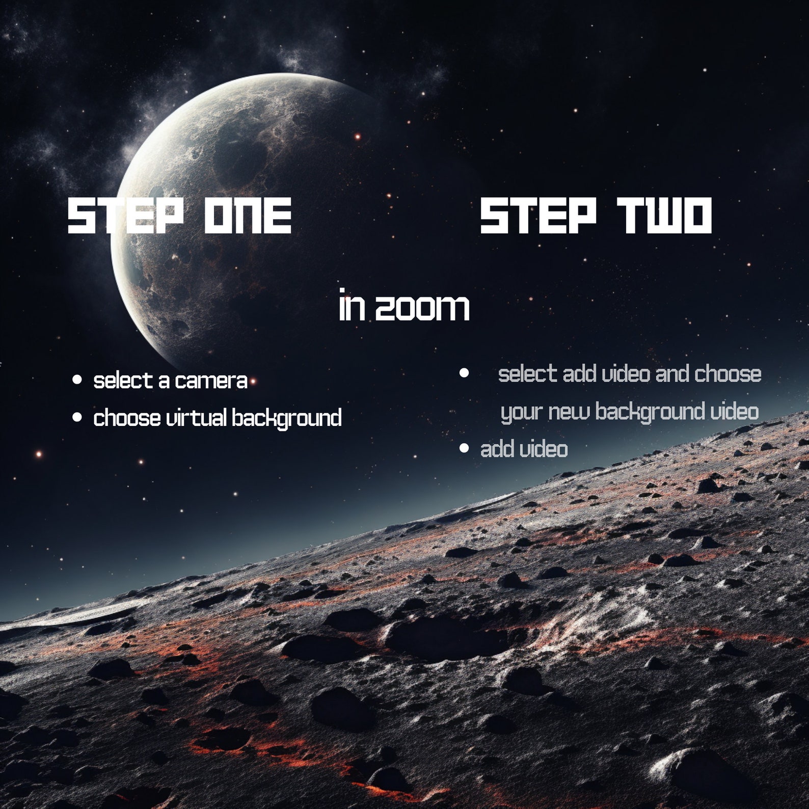 Blue Spaceship Animated Virtual Background I Background I Video Loop I ...