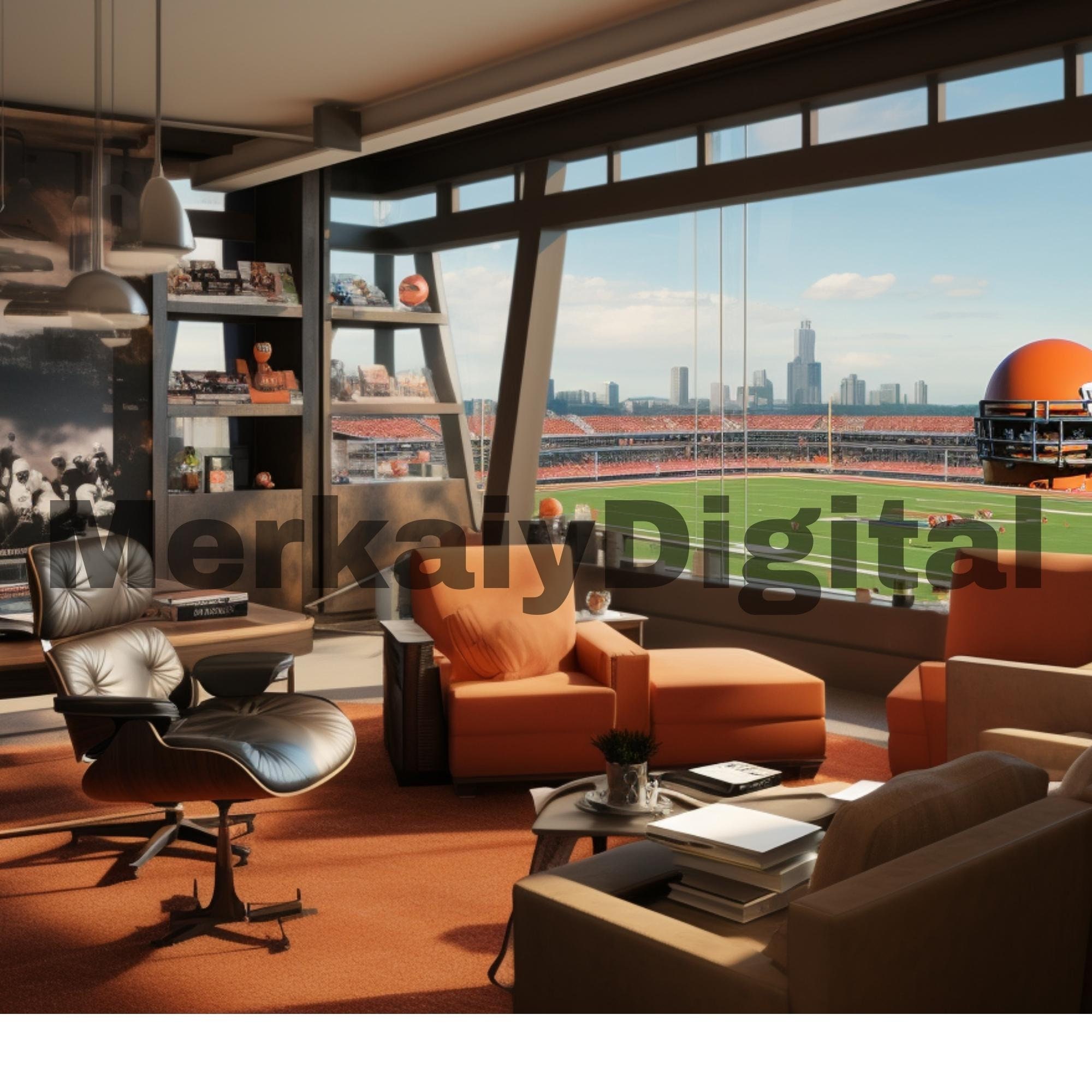 Cleveland Home Office Virtual Background Zoom Virtual Background ...