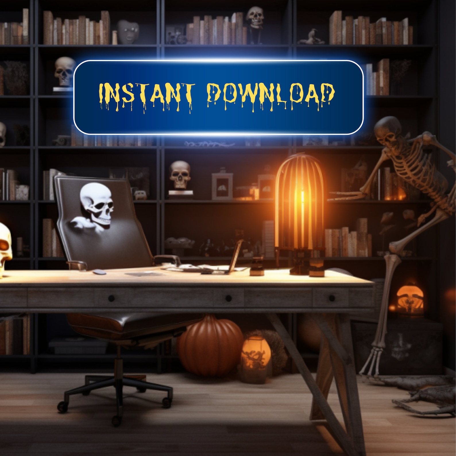 10 Halloween Zoom Backgrounds, Zoom Background Halloween, Zoom ...