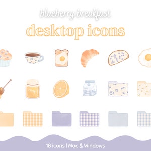 Cottagecore Folder Icon Pack for Mac and Windows | Aesthetic Icons ...