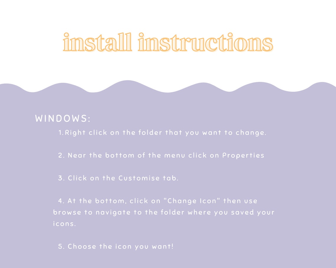 Cottagecore Folder Icon Pack for Mac and Windows | Aesthetic Icons ...