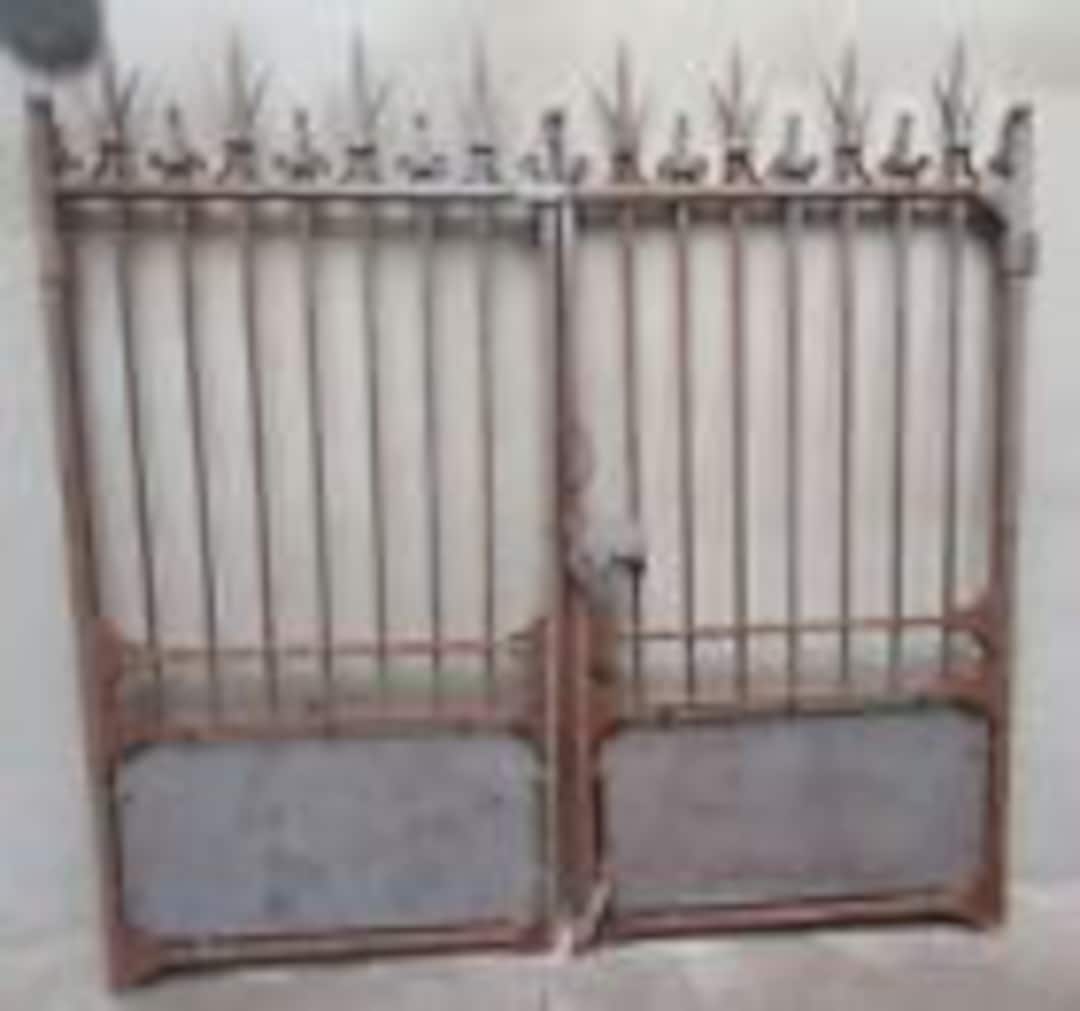Iron Gate, Original Antique, Partially Restored - Etsy