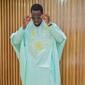 Men Traditional 3 Pieces Boubou Men African Dressafrican - Etsy
