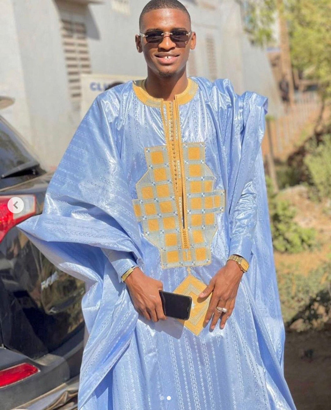 Men Traditional 3 Pieces Boubou Men African Dressafrican - Etsy