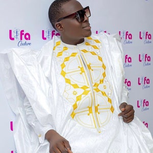 Men Traditional 3 Pieces Boubou, Men African Dress,african Wear ...