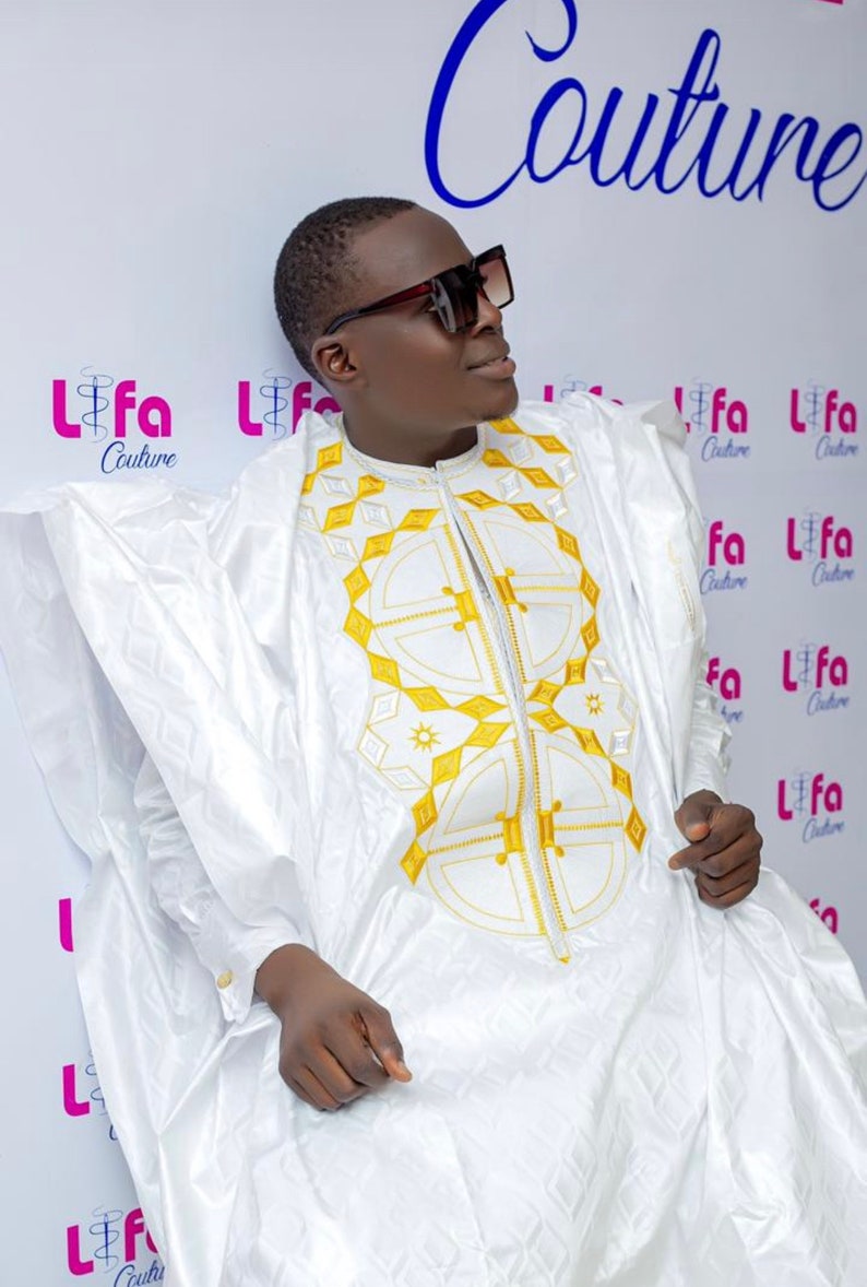 Men Traditional 3 Pieces Boubou Men African Dressafrican - Etsy