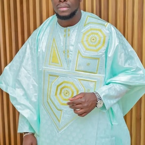 Men Traditional 3 Pieces Boubou Men African Dressafrican - Etsy