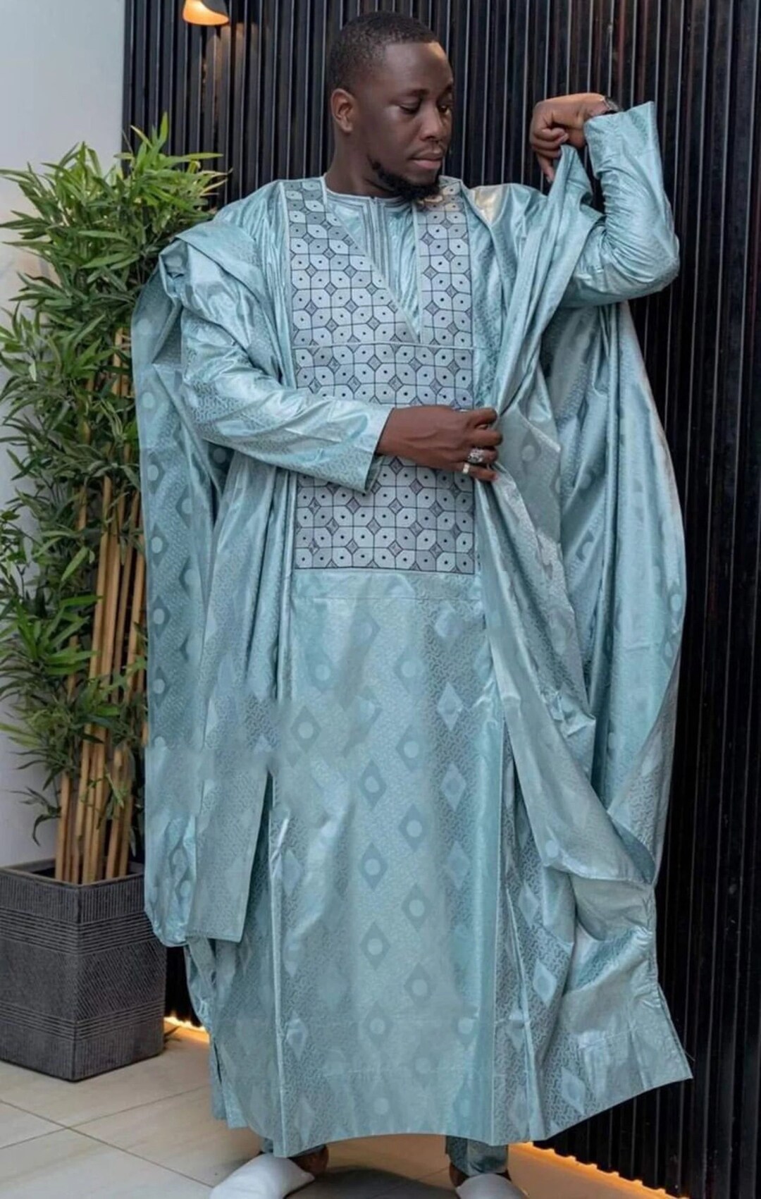 Men Traditional 3 Pieces Boubou, Men African Dress,african Wear ...