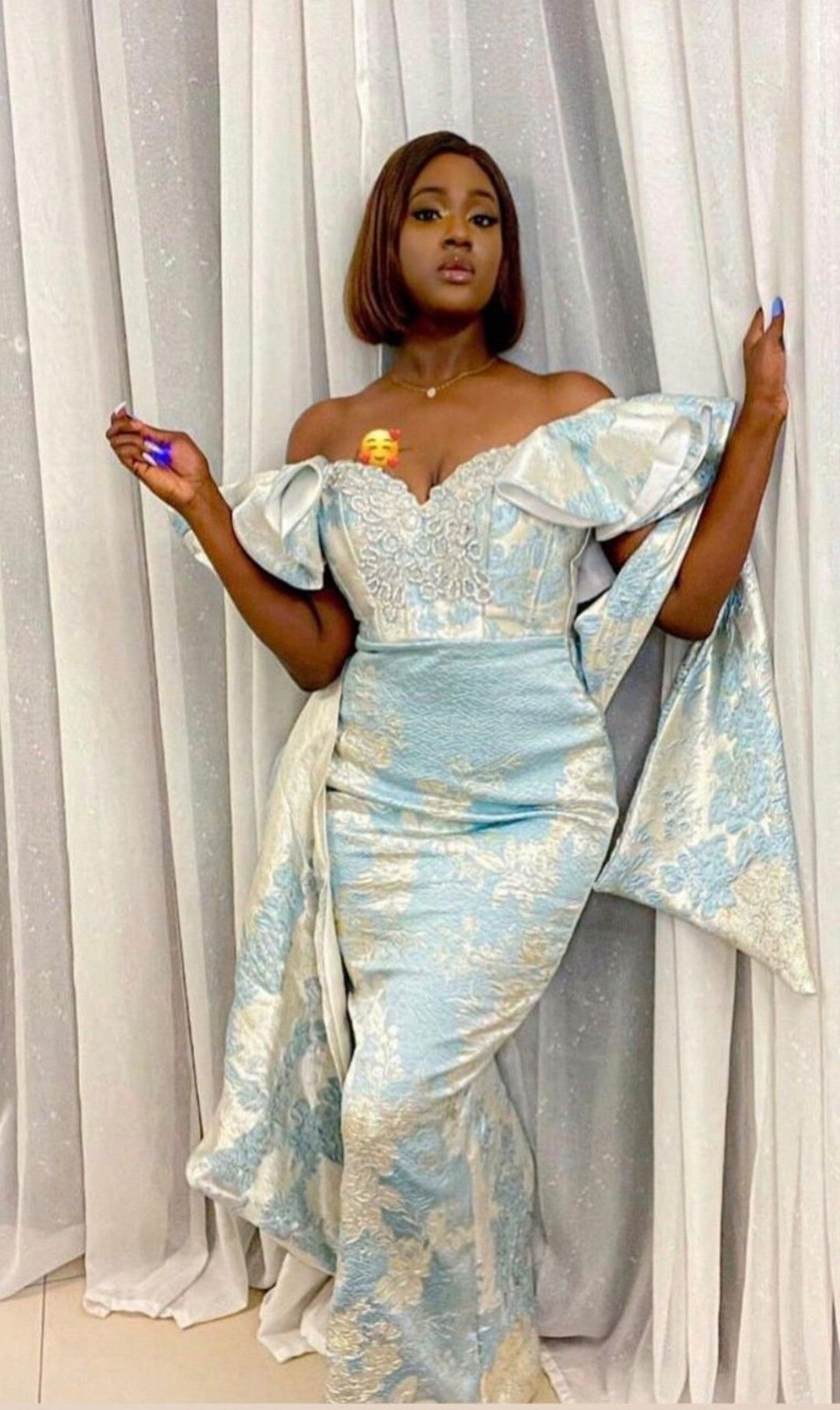 African BROCADE Dress/african Clothing/african Fashion/ African Dress ...