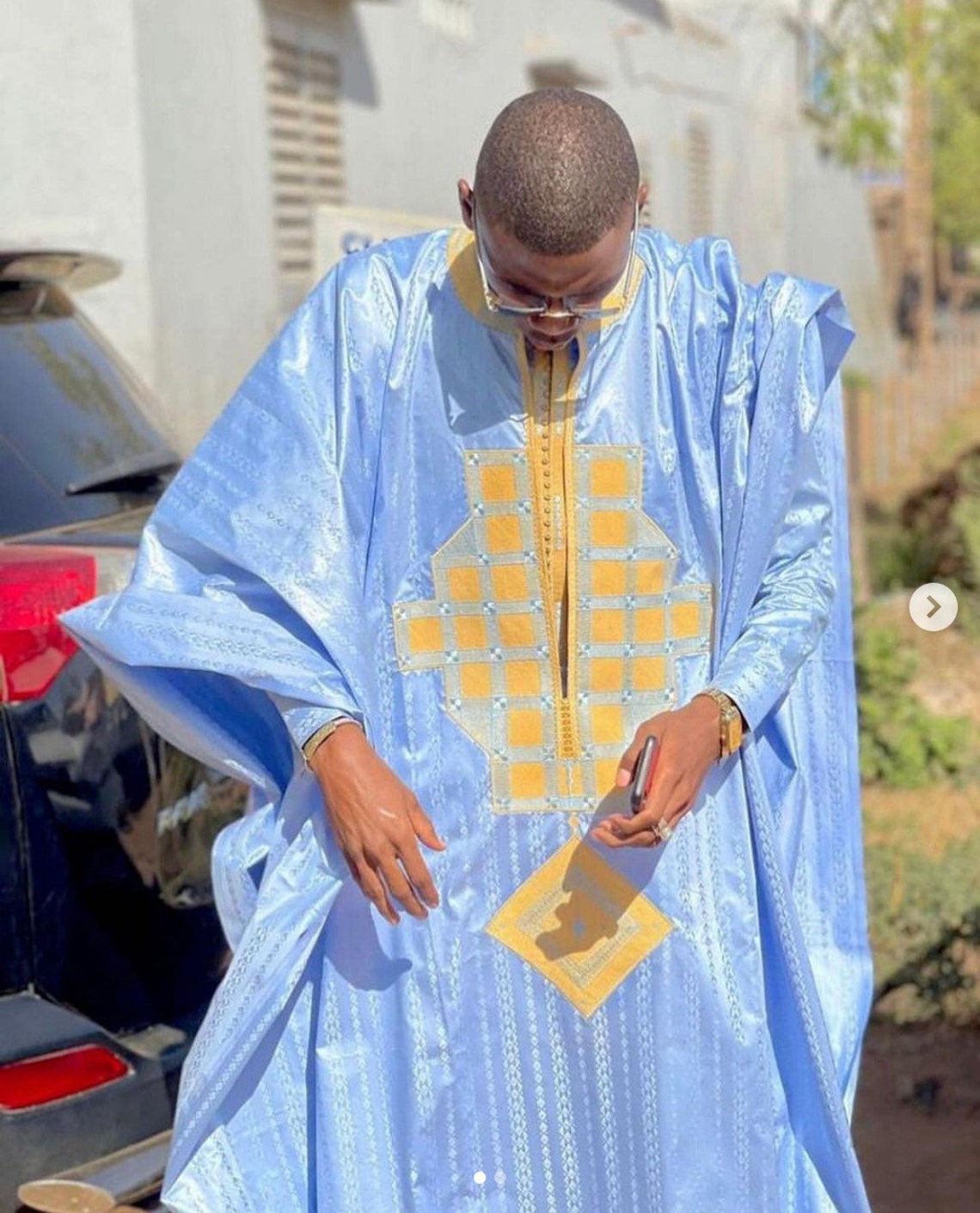 Men Traditional 3 Pieces Boubou Men African Dressafrican - Etsy