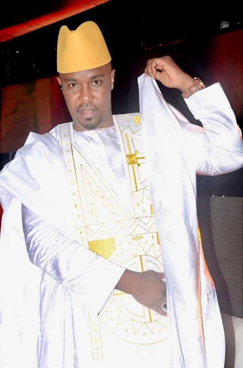 Men Traditional 3 Pieces Boubou Men African Dressafrican - Etsy