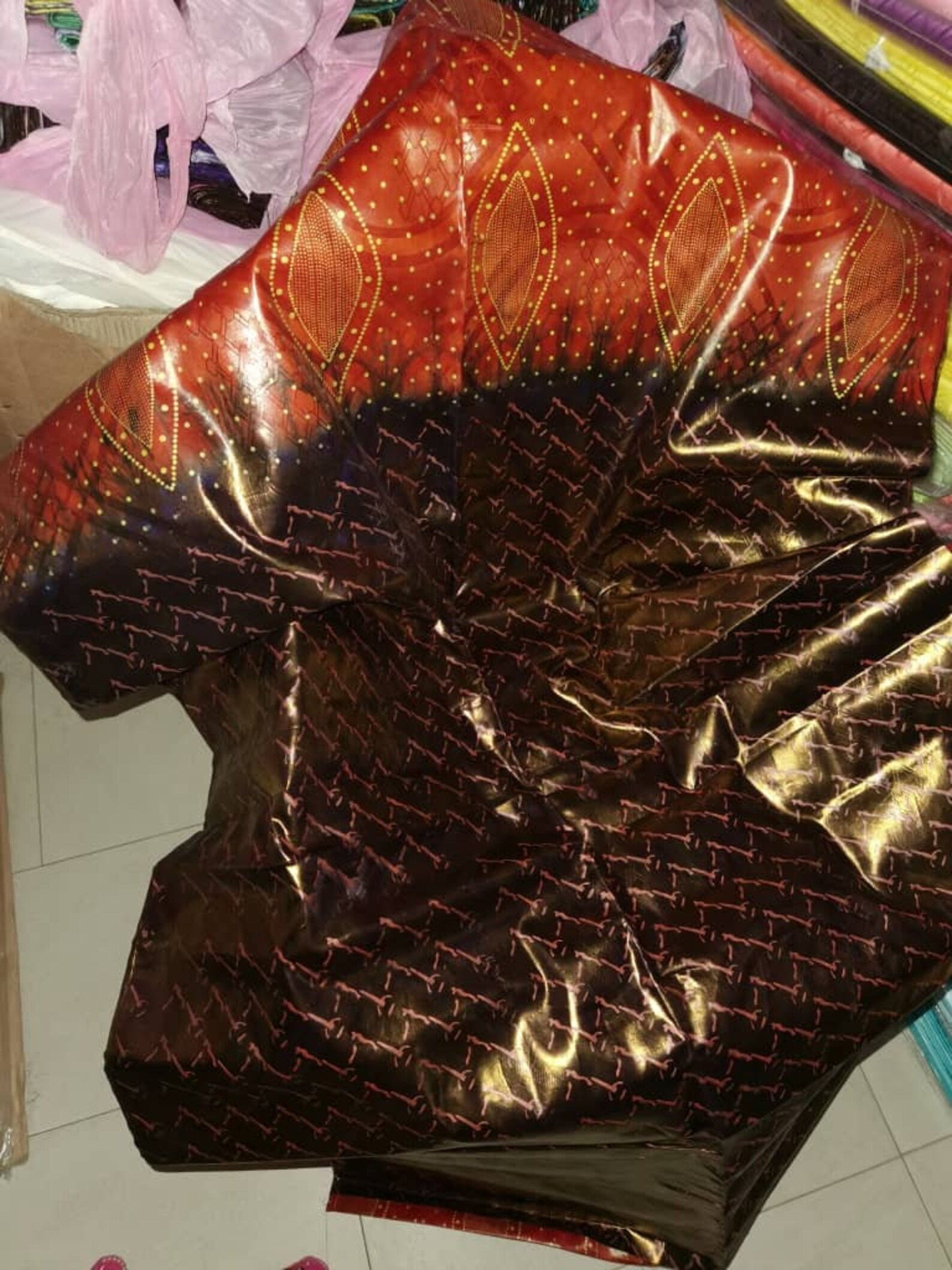 4 meters High quality Bazin African batikMalian Fashion | Etsy