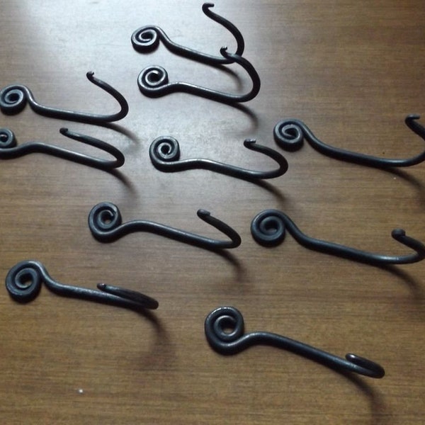 Hand Forged Hooks - Etsy