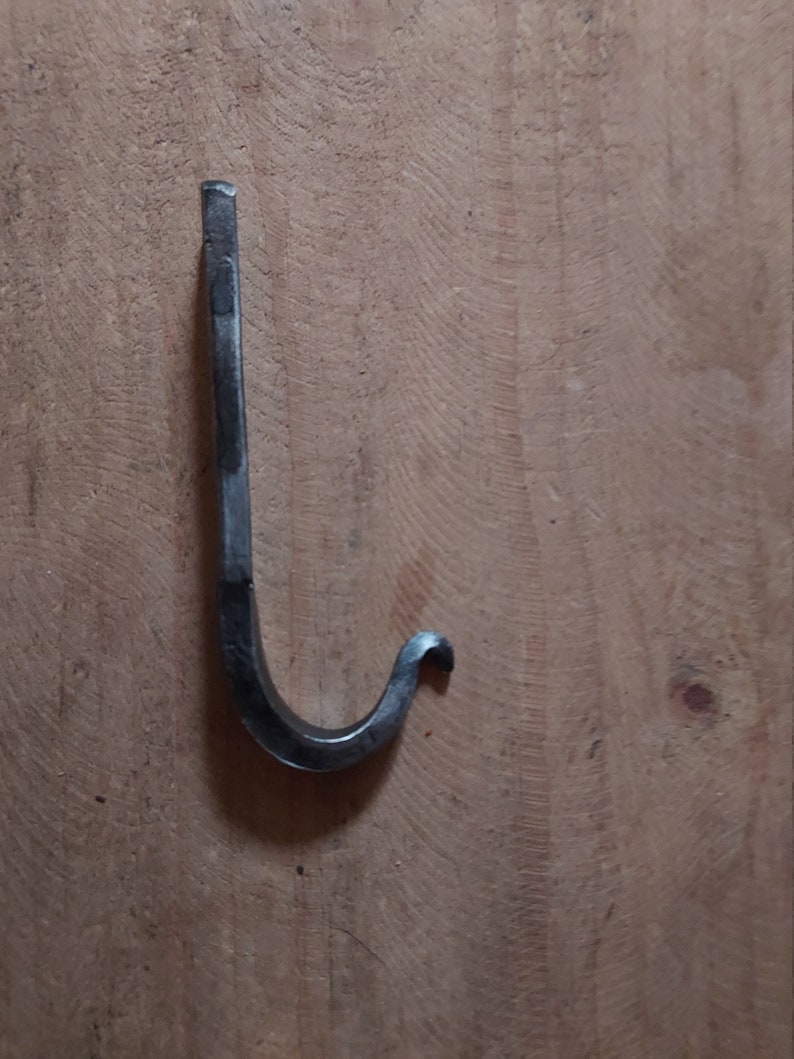 Hand Forged Wall Hook Pine Tree Design - Etsy