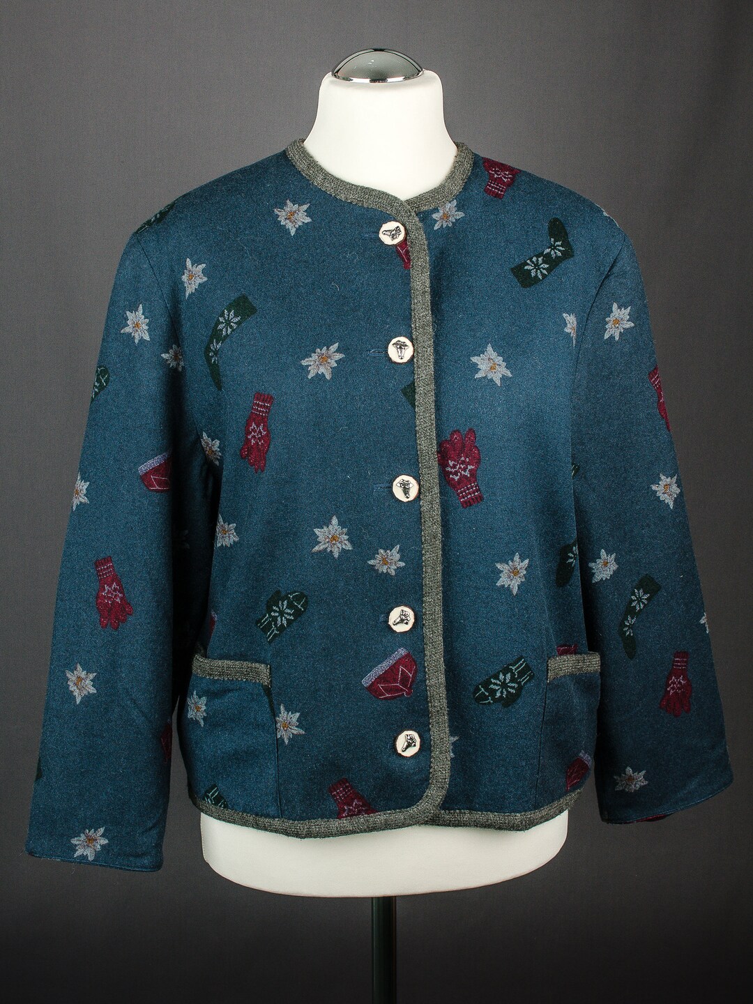 Traditional Blazer, Vintage Country Fashion From the 80s, Retro ...